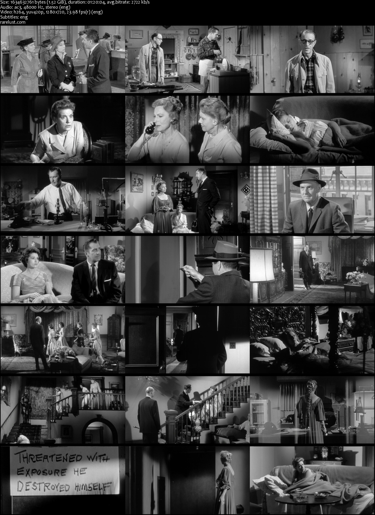 The Bat (1959) – Rarelust