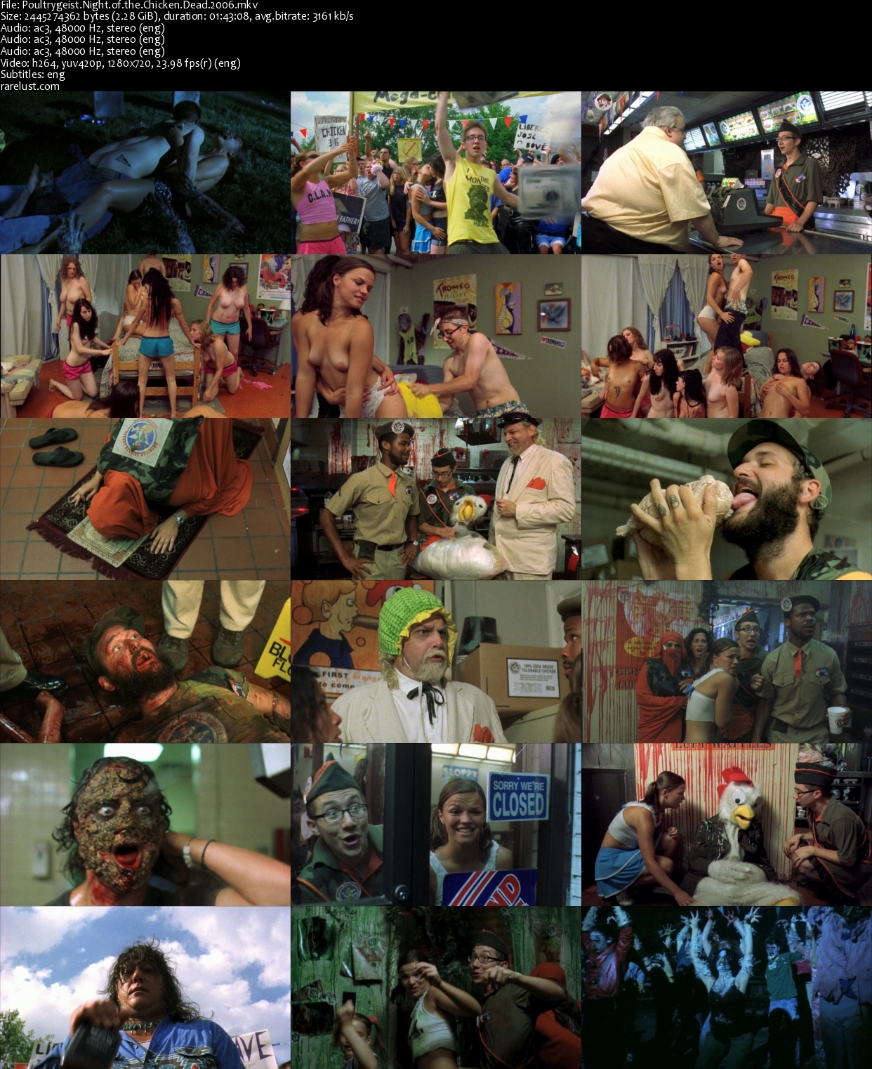 Poultrygeist Night of the Chicken Dead (2006) – Rarelust