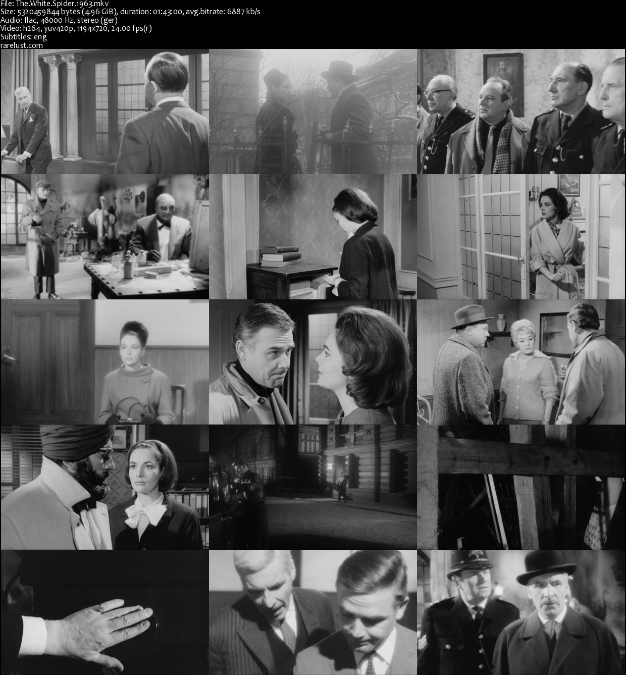 The White Spider (1963) – Rarelust