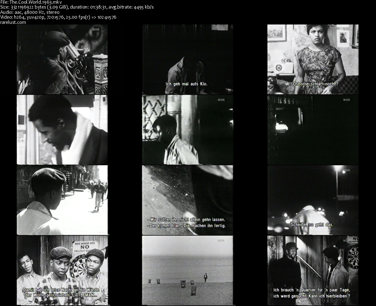 The Cool World (1963) – Rarelust