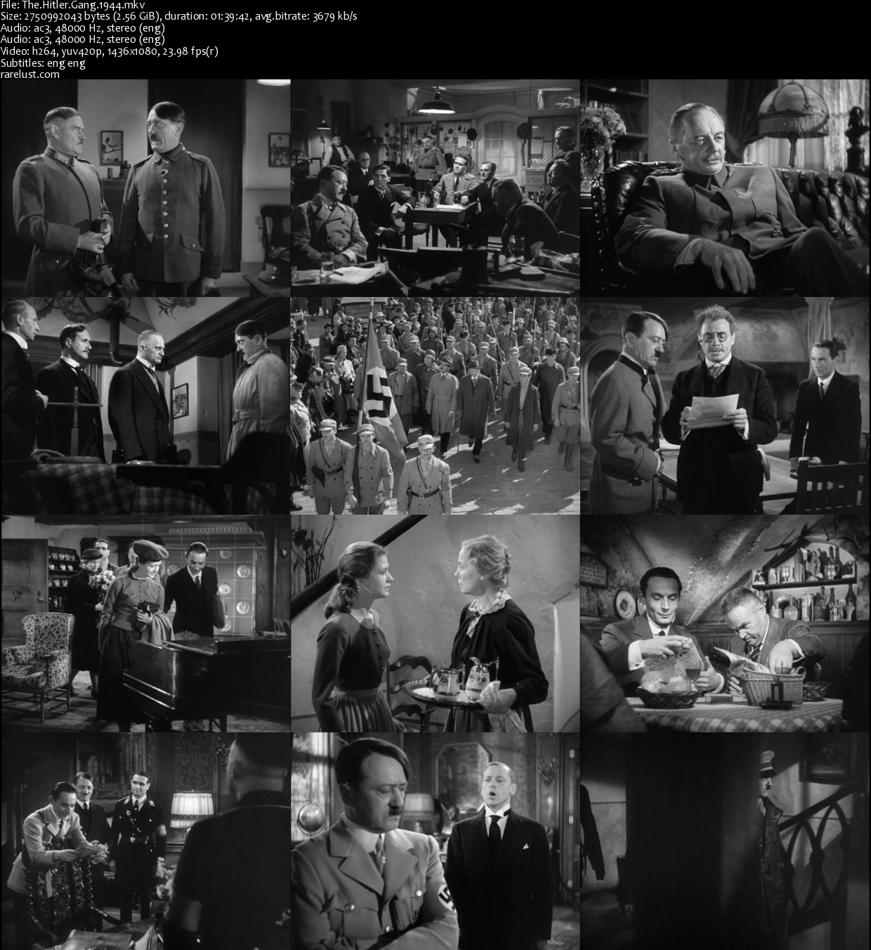 The Hitler Gang (1944) – Rarelust