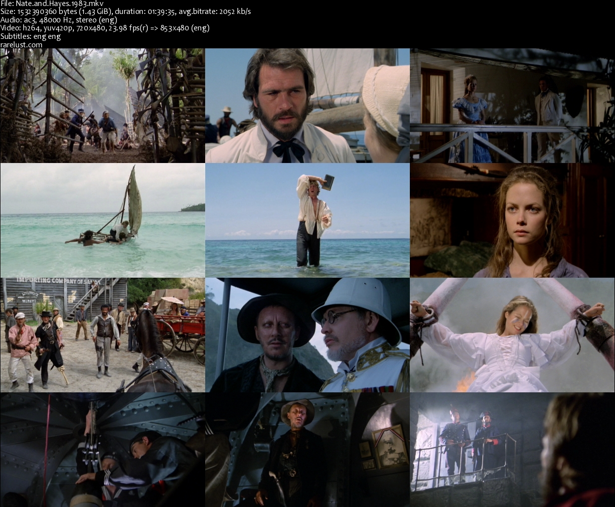 Nate and Hayes (1983) – Rarelust